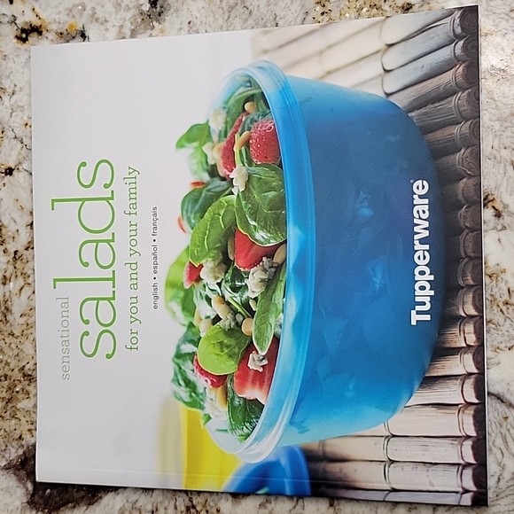 Tupperware | Kitchen | Tupperware Sensational Salads Cookbook English ...